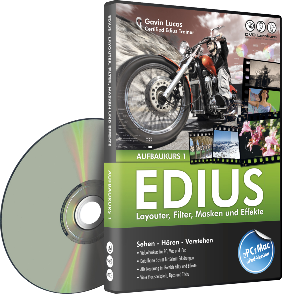 EDIUS Aufbaukurs 1 - EDIUS-Shop